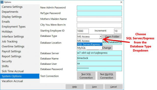 Setting Up the Network PLUS Edition with SQL Server