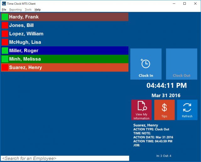 Network Time Clock Software Quick Tour - Time Clock MTS